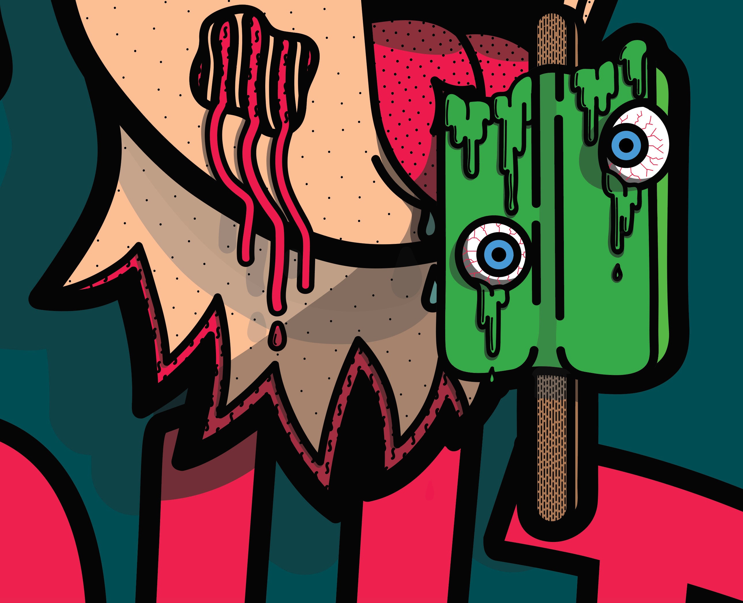 Zombie Svg, Zombie Stickers, Graffiti Svg, Zombie Gifts, Zombie Shirt ...