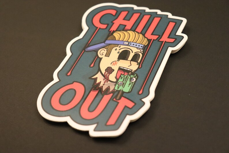 Zombie, Zombie Gifts, Horror Christmas, Scary Stickers, Chill Out, Car ...
