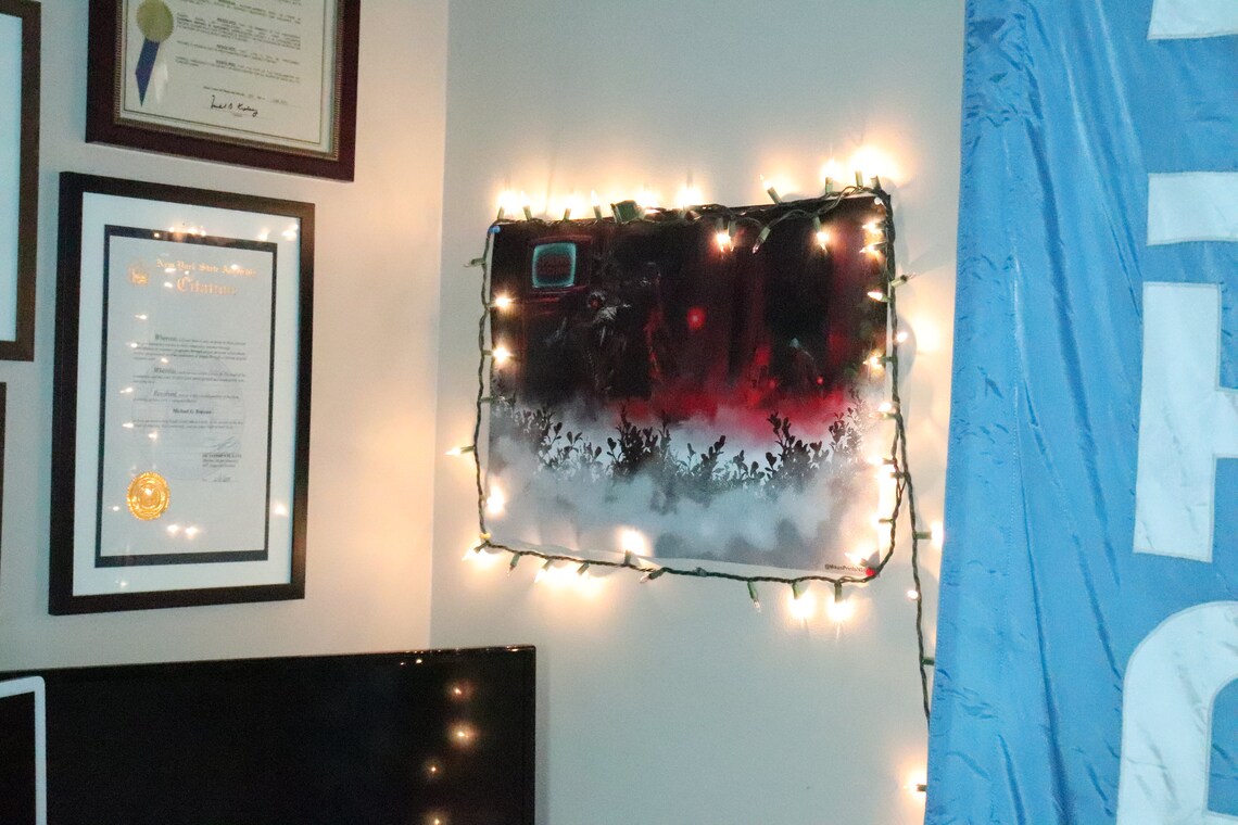 Zombie Poster for Gamer, Spawn Machine, Arcade Style Wall Art, Monster ...