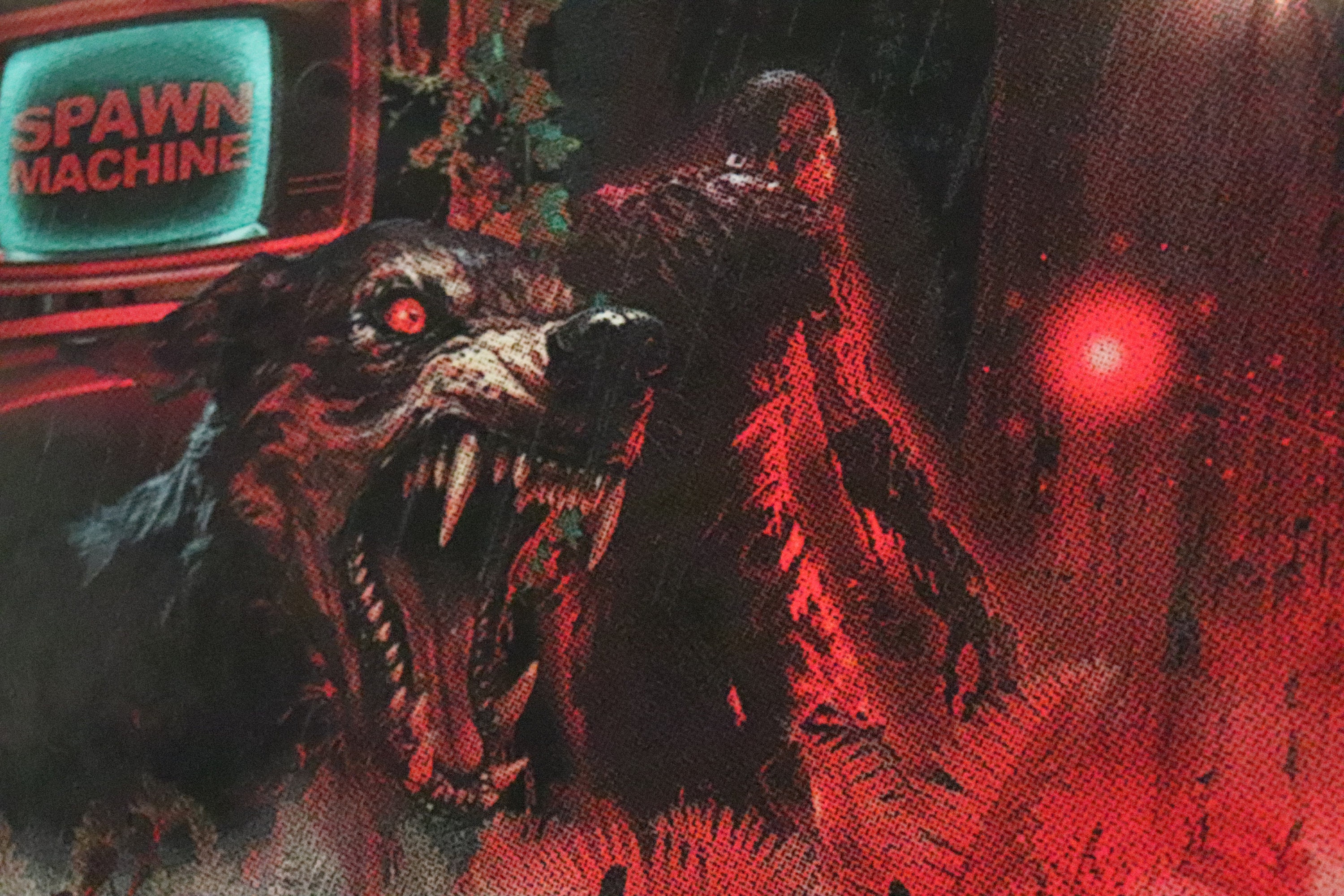 Zombie Poster for Gamer, Spawn Machine, Arcade Style Wall Art, Monster ...