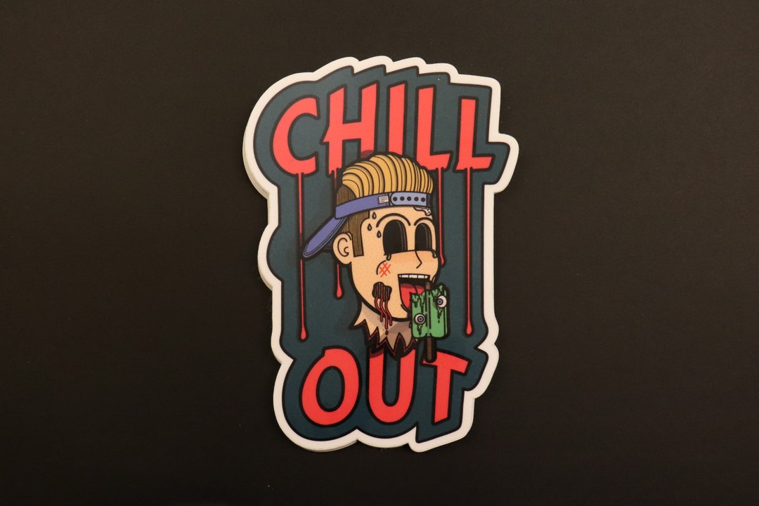 Zombie, Zombie Gifts, Horror Christmas, Scary Stickers, Chill Out, Car ...