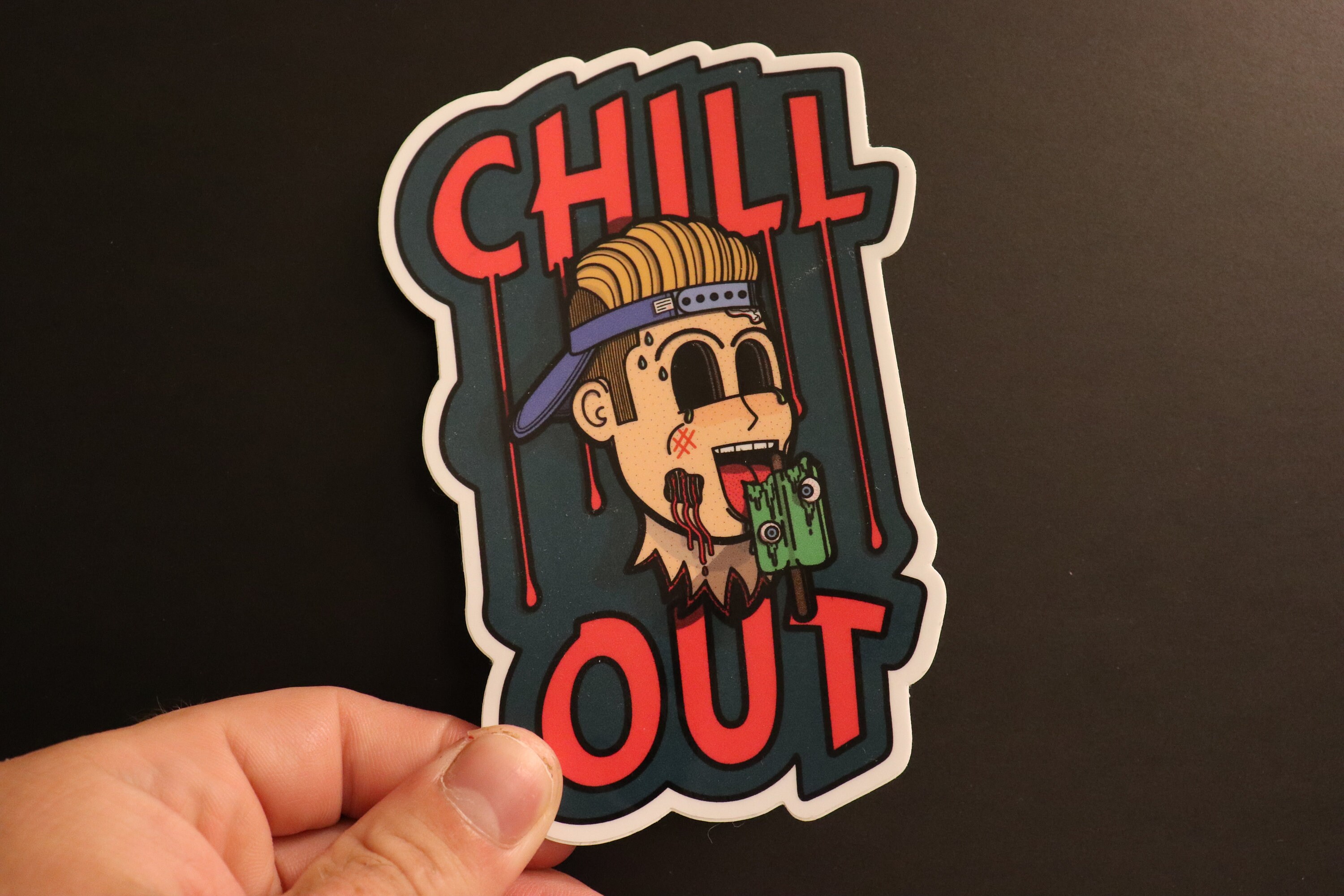 Zombie, Zombie Gifts, Horror Christmas, Scary Stickers, Chill Out, Car ...