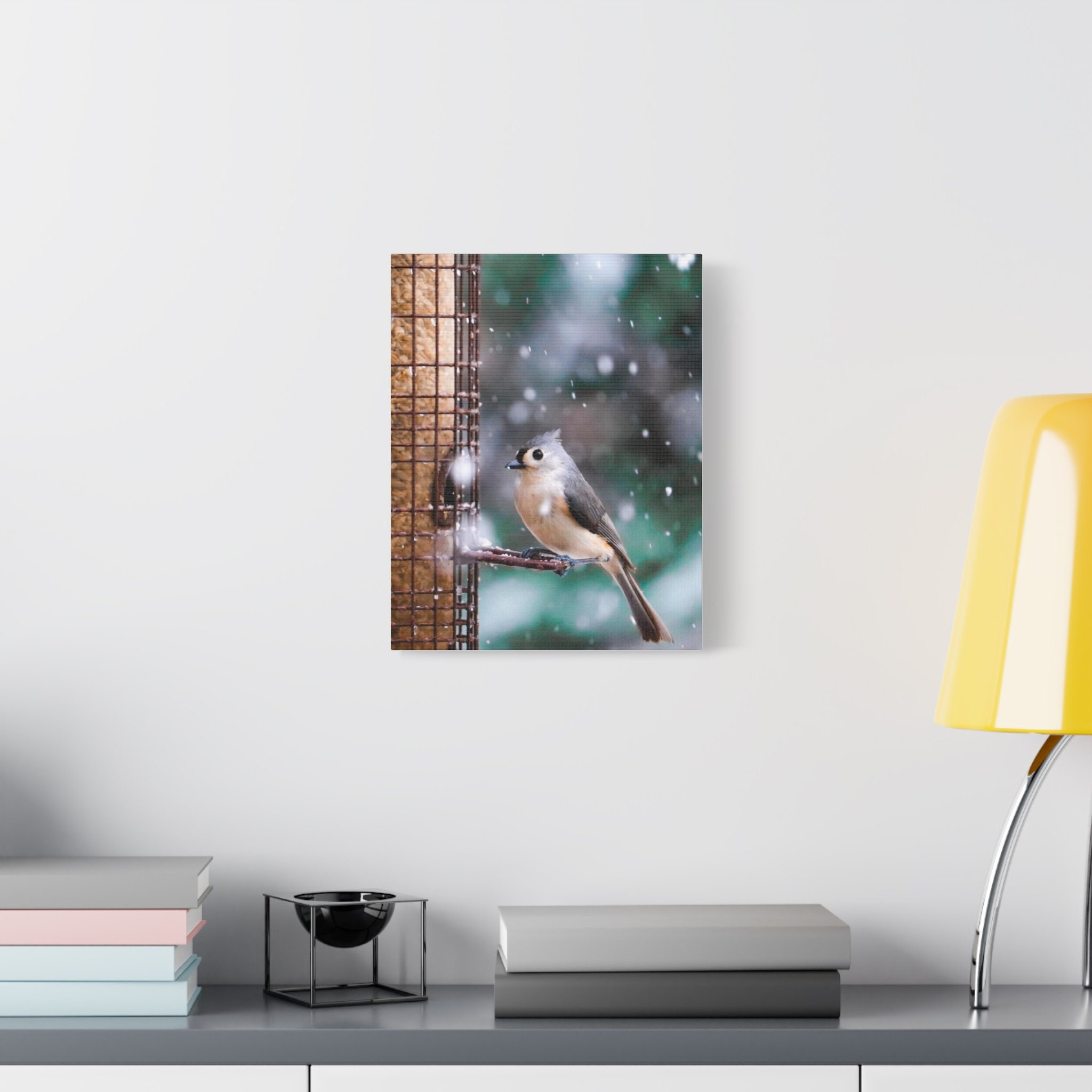 Tufted Titmouse, Tufted Titmouse Wall Art, Tufted Titmouse Decor, Bird ...