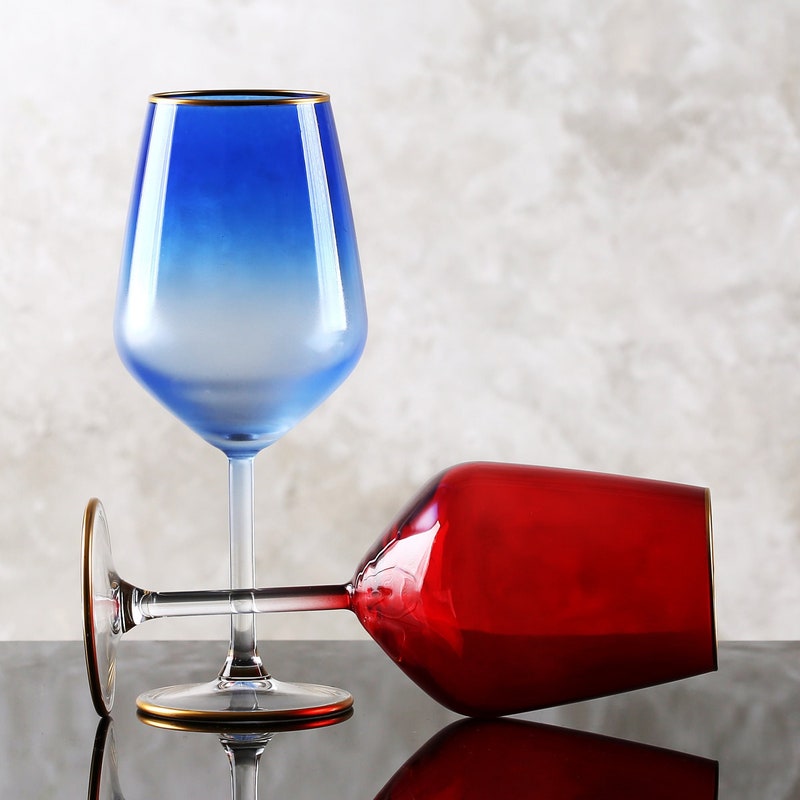 Ruby Red Glassware - Etsy