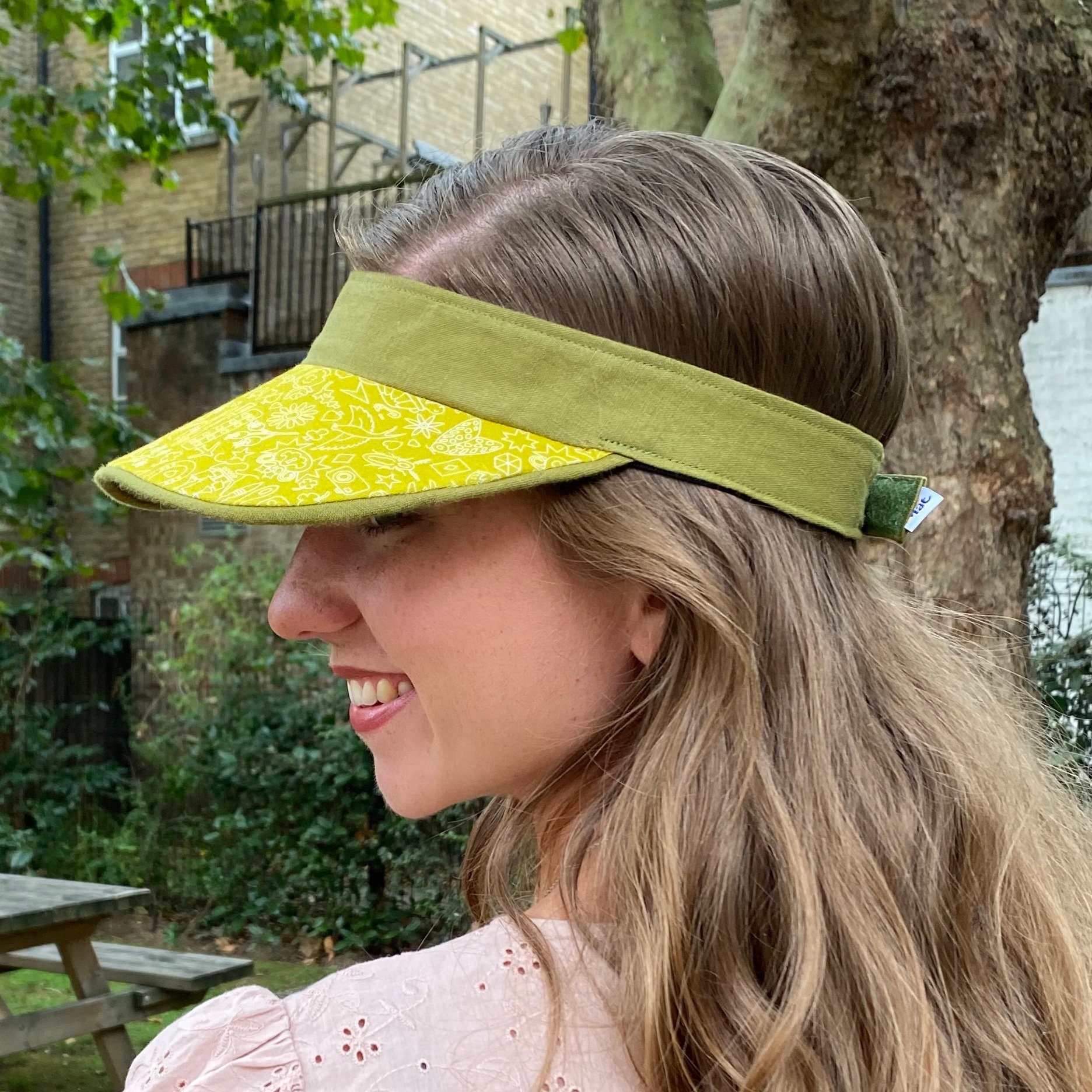 Handmade Sun Visor, Millinery Sun Hat, Size Medium - Etsy
