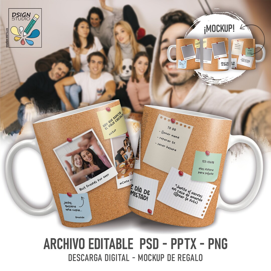 Templates for 11 Oz Mugs With Photos, Friends Design for Mugs With ...