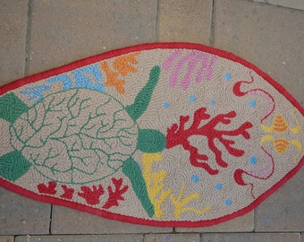 Punch Needle Turtle - Etsy