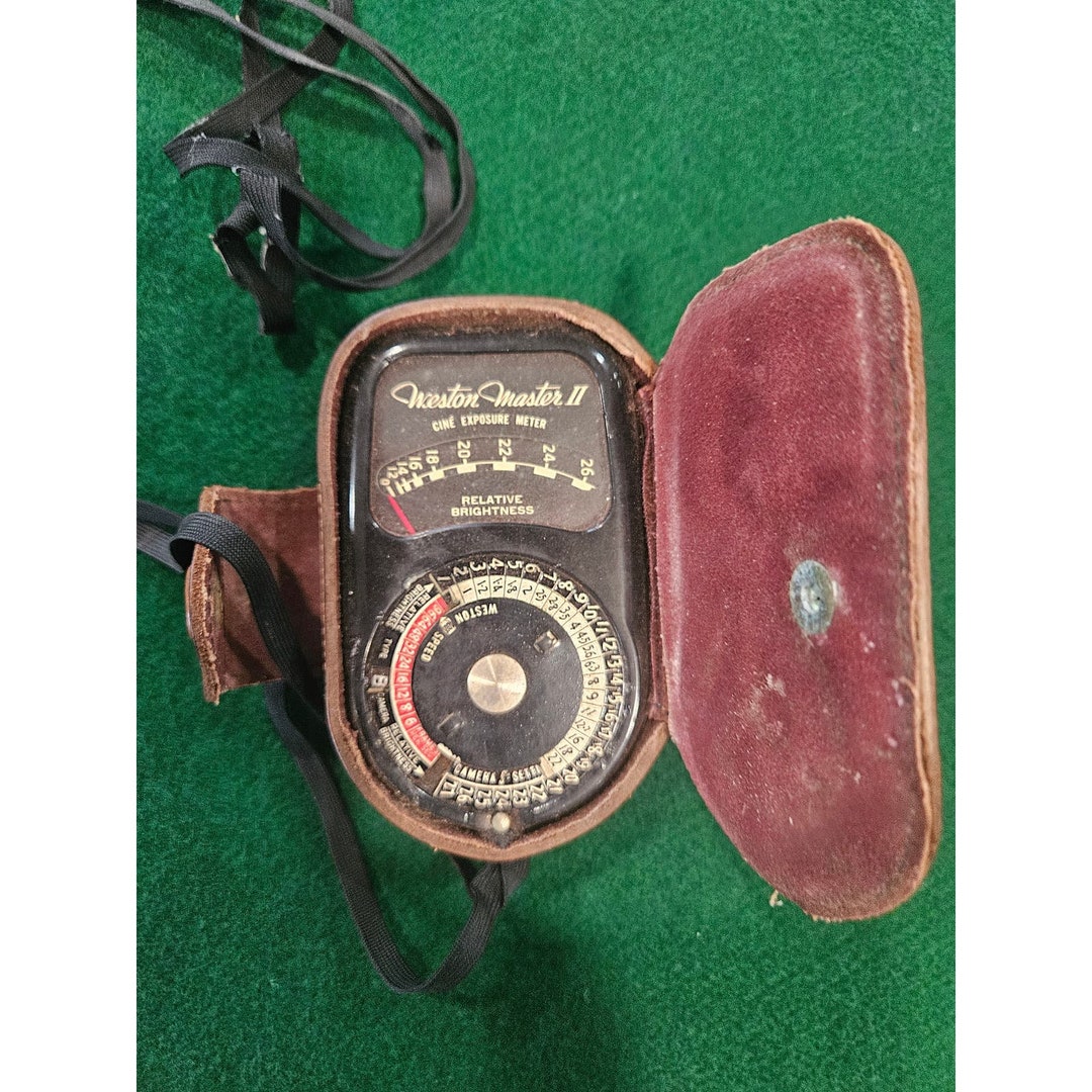 Vintage Weston Master II Light Exposure Meter - Etsy