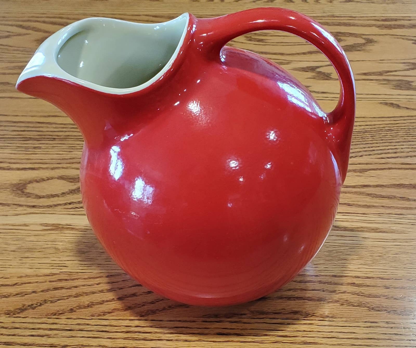 Vintage Hall Pitcher Red Hall Pitcher - Etsy