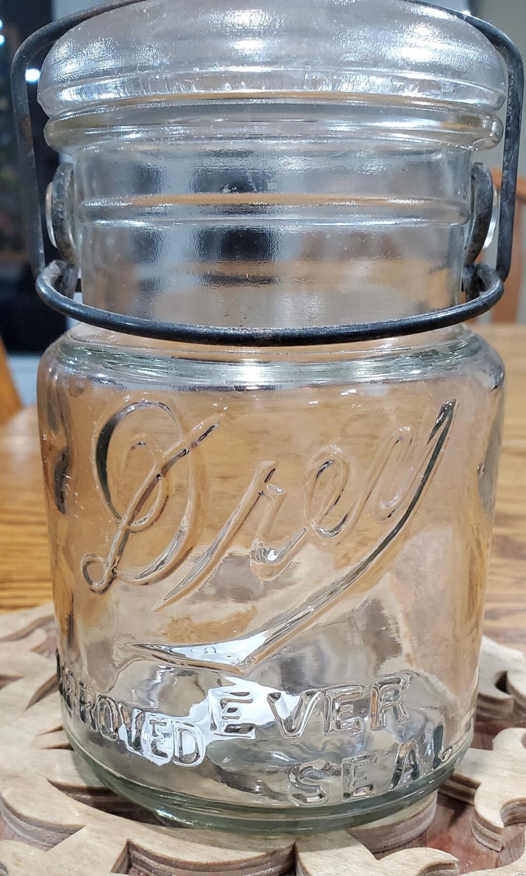 Antique Rare Fruit Jar Hg Drey Improved Ever Seal Rb 835-1 - Etsy