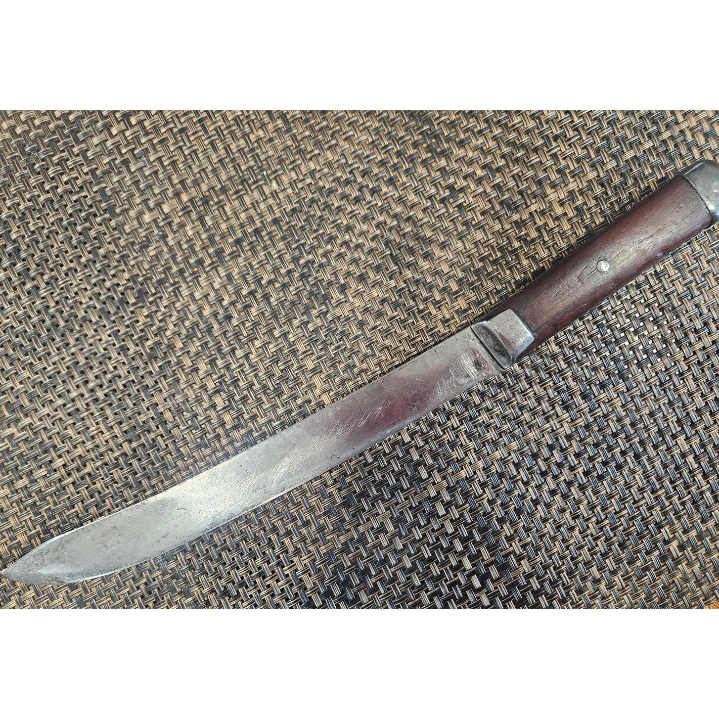 Rare Vintage Chef Butcher Knife 13 1/2 Blade Scimitar Circa 1800s ...
