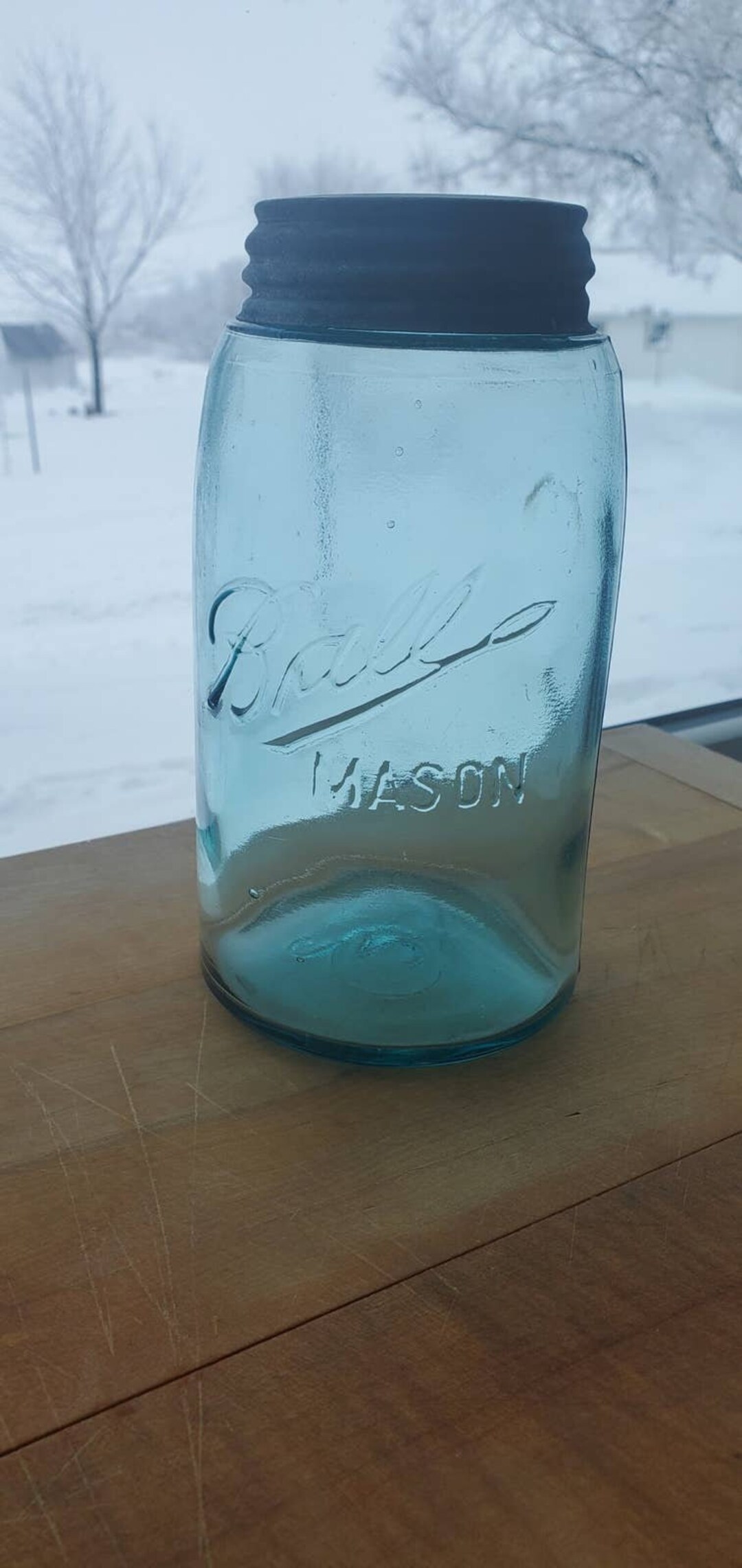 Antique Rare Frui Jar Ball Mason Dropped A, Word Mason to Left of the ...