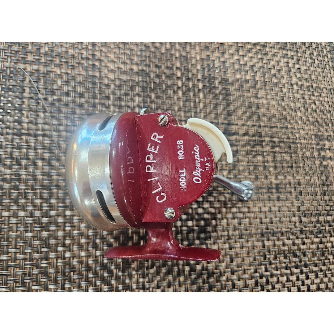 Vintage Compac CLIPPER Model No. 36 Fishing Reel Dating From C1950s/60s ...