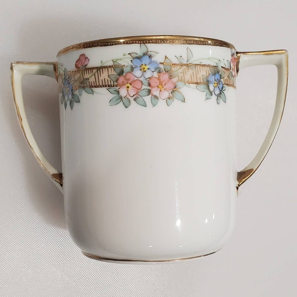 Hand Painted Nippon Condensed Milk Container - Etsy