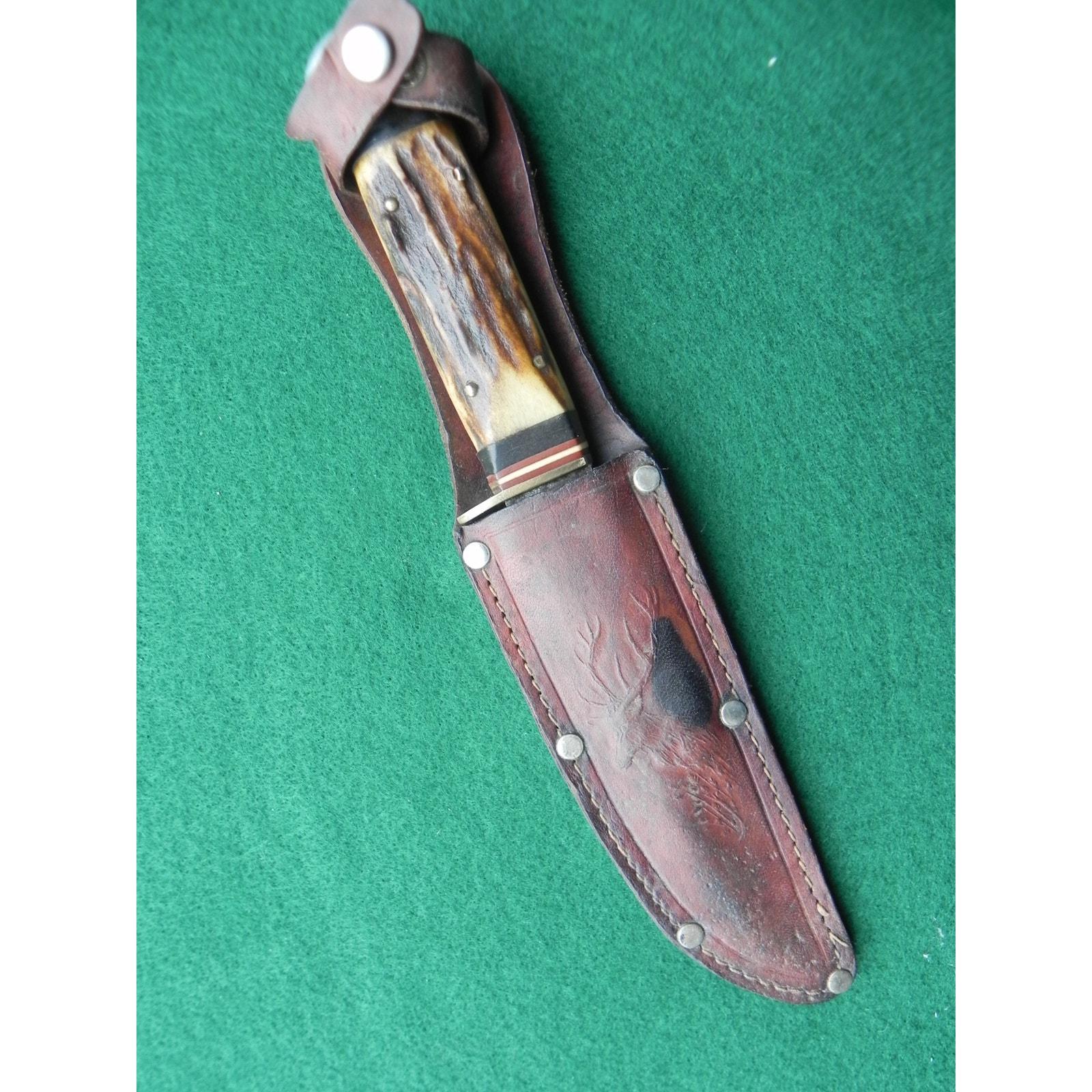 Vintage Sabre Solingen 141 American Knife Comp Germany Fixed Blade With ...