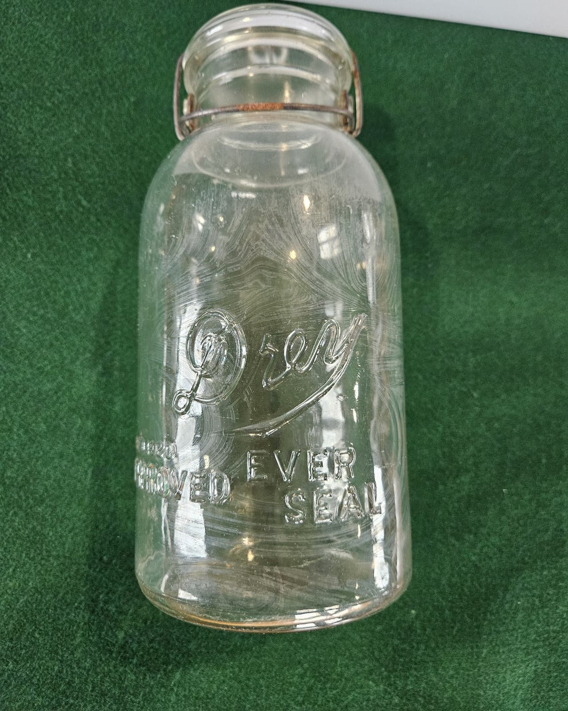 Antique Rare HG Fruit Jar Drey Improved Ever Seal Pat 1920 Rb 834 - Etsy
