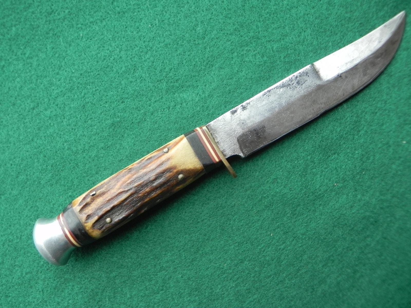 Vintage Sabre Solingen 141 American Knife Comp Germany Fixed Blade With ...