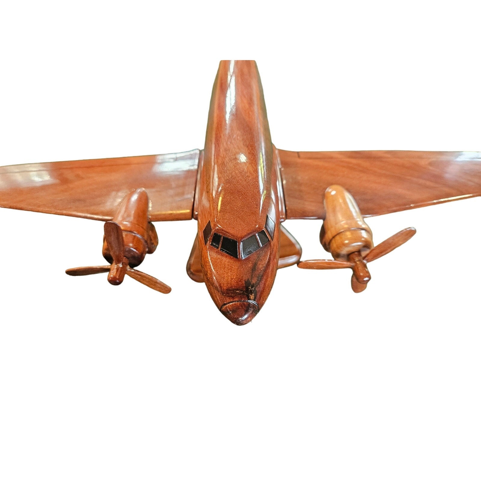 Douglas DC-3 or Military C47 Wooden Aircraft Handmade 12" X 14" X 7" - Etsy