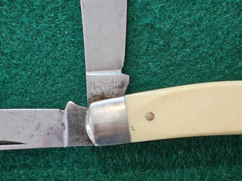 Vintage Frontier Imperial 4432 Stockman Folding Pocket Knife U.S.A. - Etsy