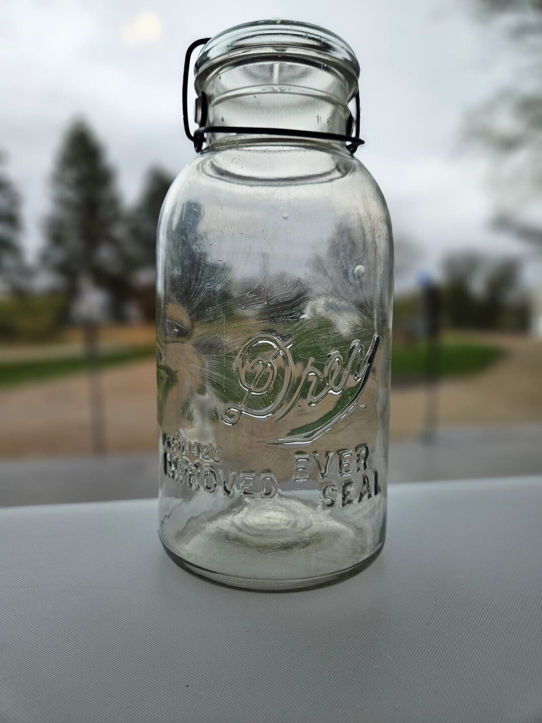 Antique Rare HG Fruit Jar Drey Improved Ever Seal Pat 1920 Rb 834 - Etsy