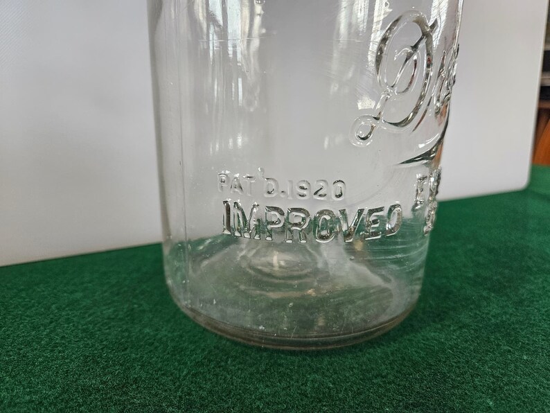 Antique Rare HG Fruit Jar Drey Improved Ever Seal Pat 1920 Rb 834 - Etsy