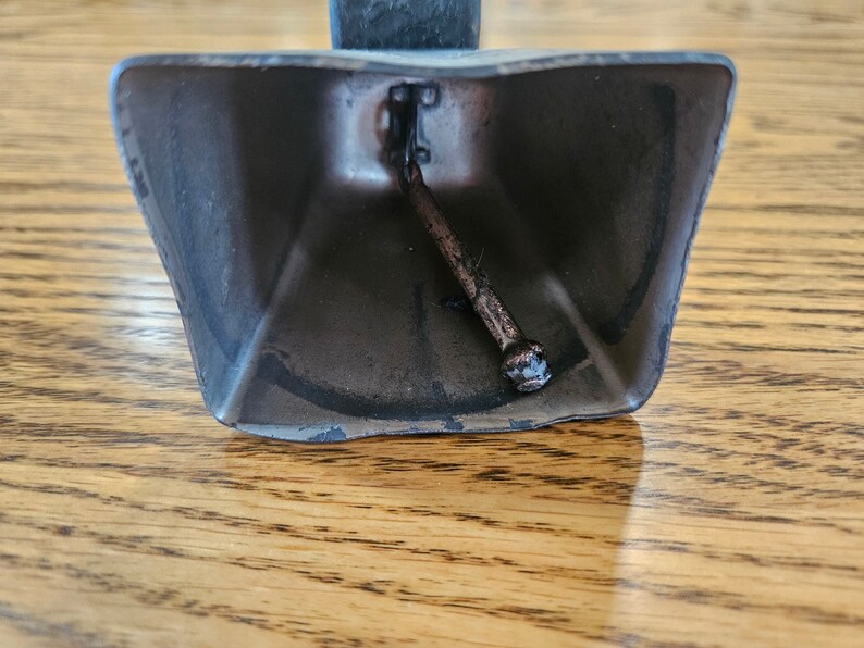 Vintage Metal Cow Bell on a Leather Neck Strap Primitive Antique From ...