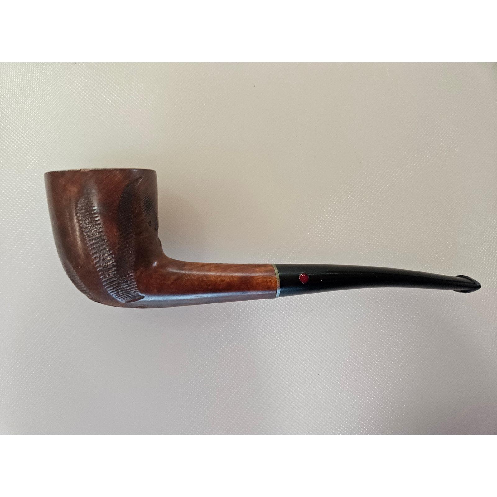 Vintage Estate Smoking Pipe Red Dot by Pipe Maker - Etsy