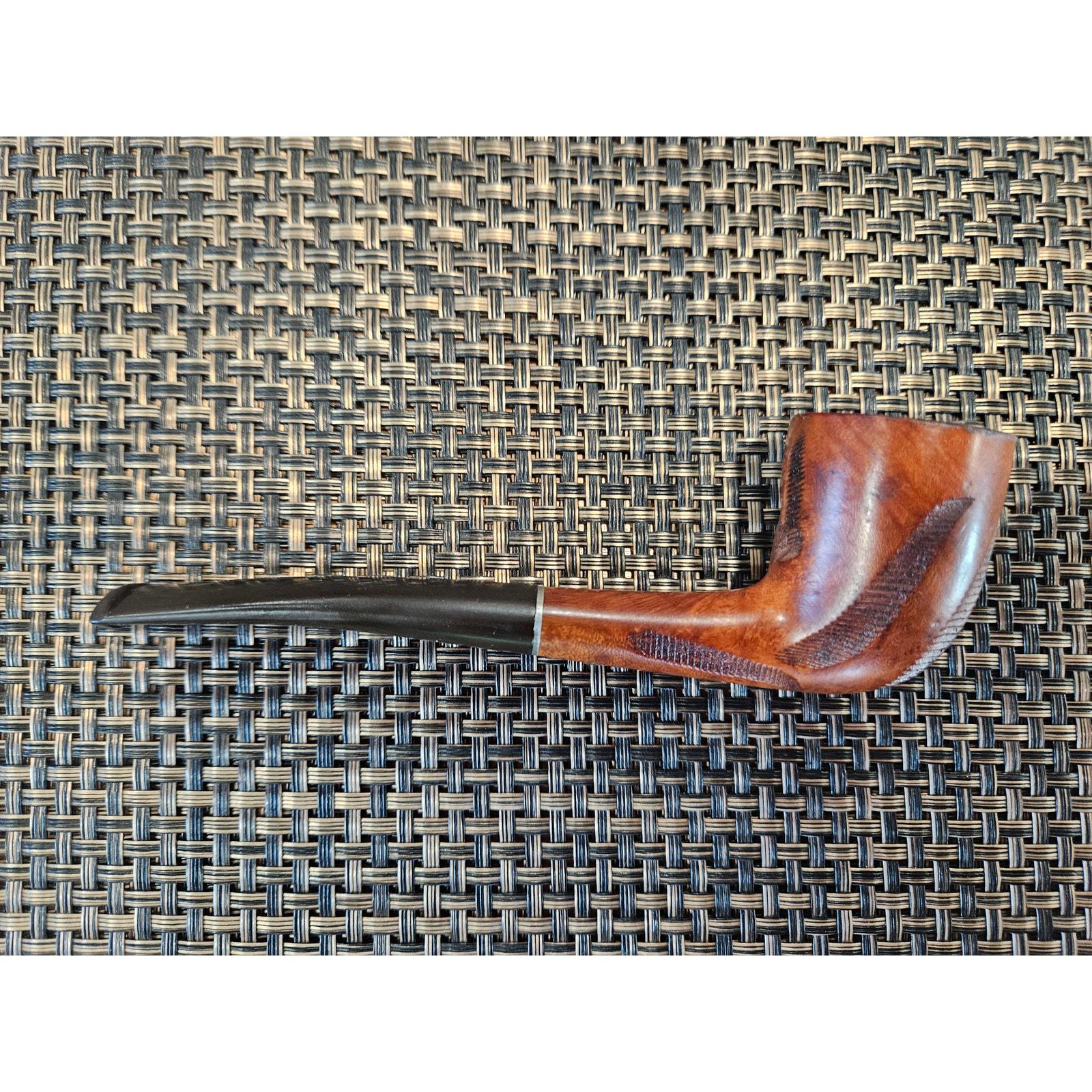 Vintage Estate Smoking Pipe Red Dot by Pipe Maker - Etsy