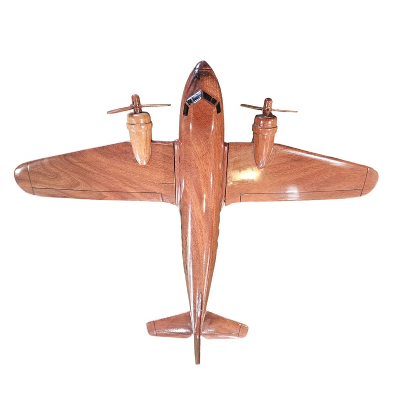 Douglas DC-3 or Military C47 Wooden Aircraft Handmade 12" X 14" X 7" - Etsy