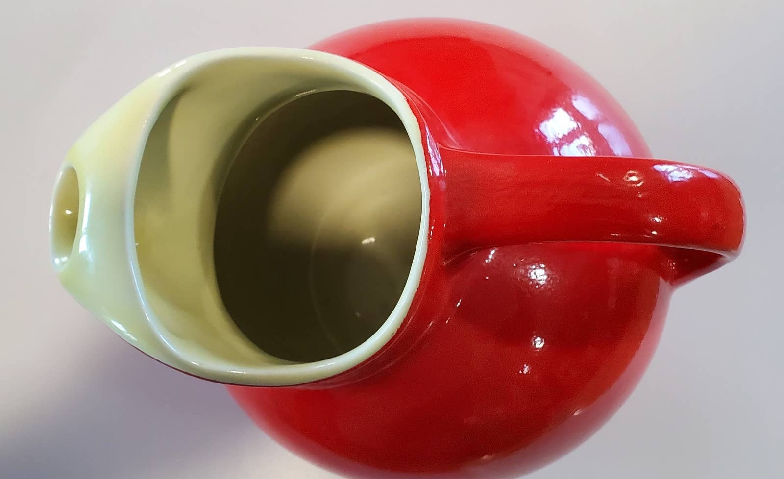 Vintage Hall Pitcher Red Hall Pitcher - Etsy