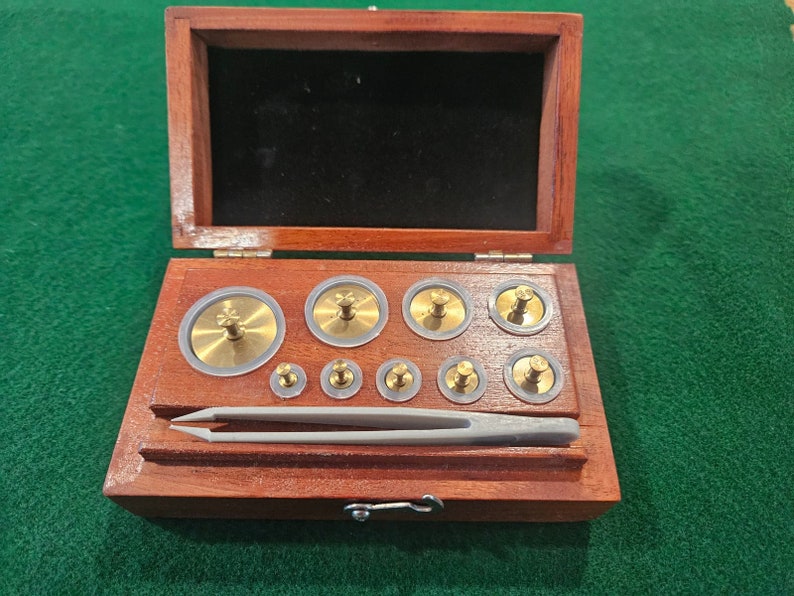 Antique Becker & Sons Apothecary Scale Weights - Etsy