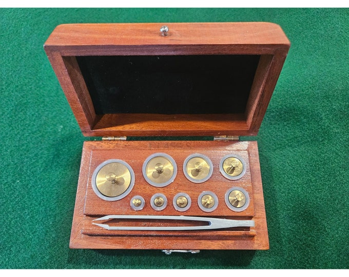Antique Becker & Sons Apothecary Scale Weights - Etsy