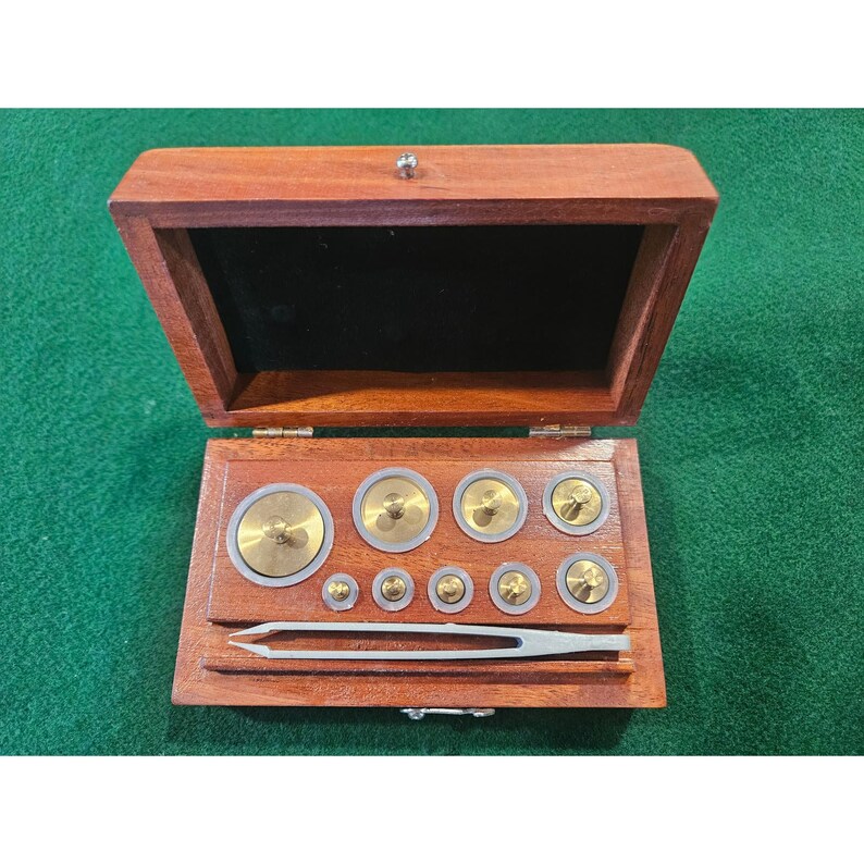 Antique Becker & Sons Apothecary Scale Weights - Etsy