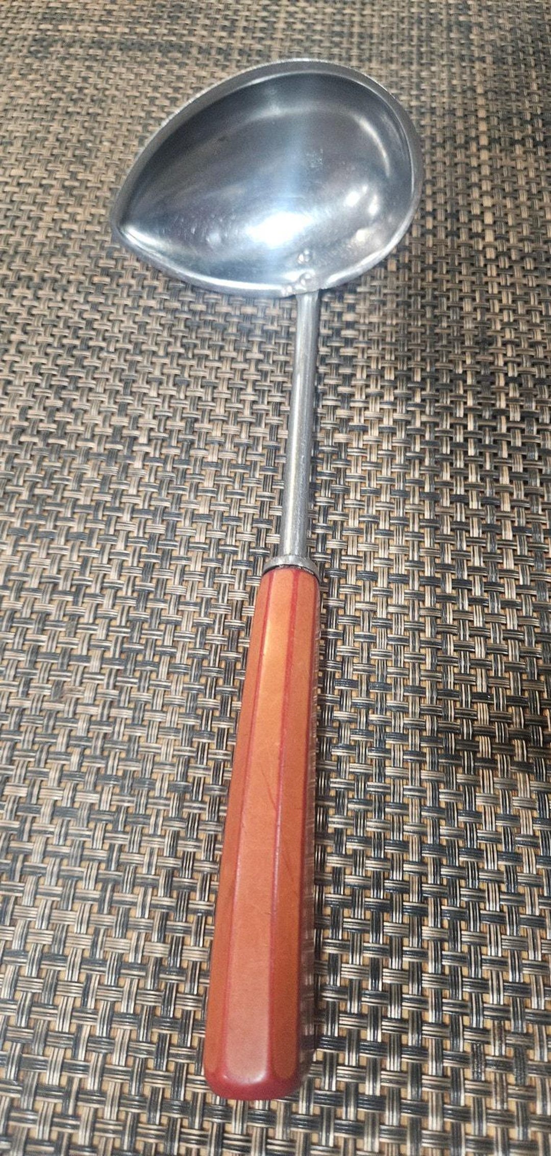Vintage Corona Ladle Tear Drop Shape With Red Bakelite Handle - Etsy
