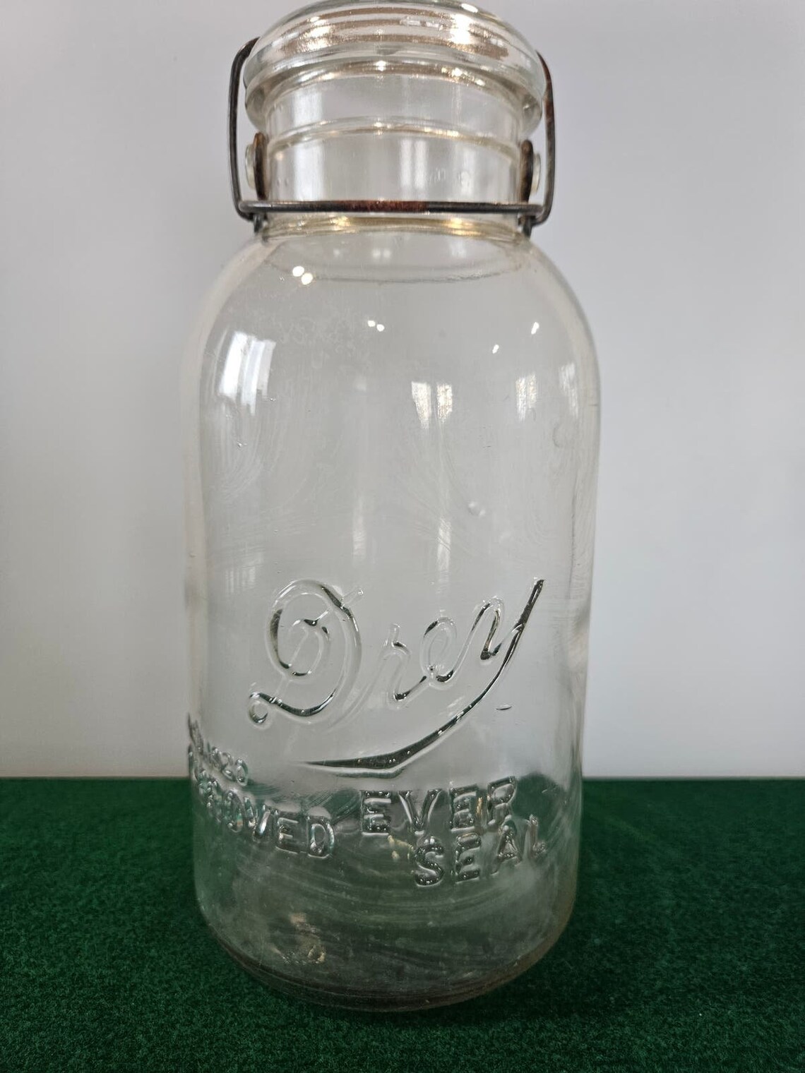 Antique Rare HG Fruit Jar Drey Improved Ever Seal Pat 1920 Rb 834 - Etsy