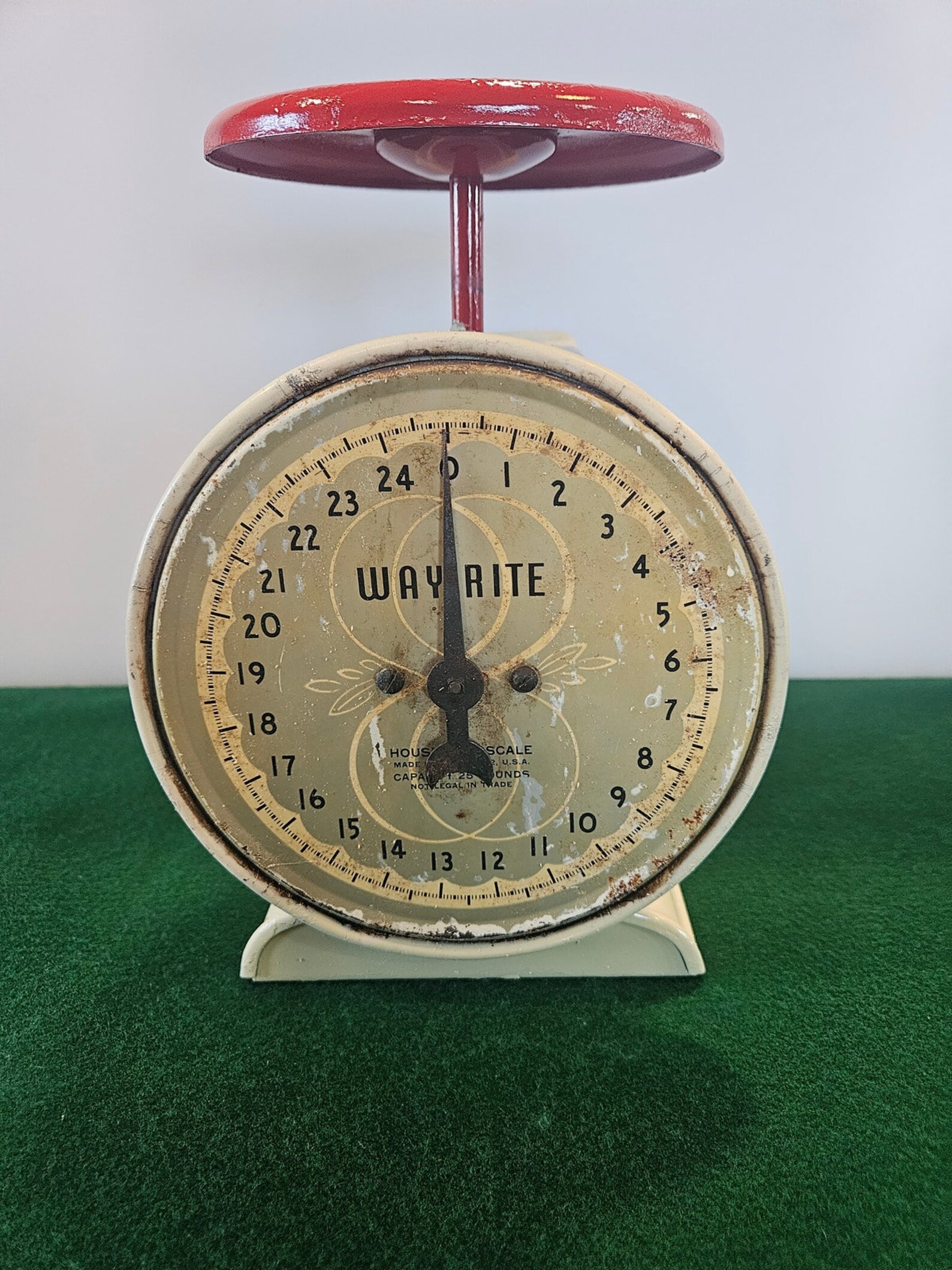 Vintage WAY RITE Kitchen SCALE, Made in U.S.A., 1930s - Etsy