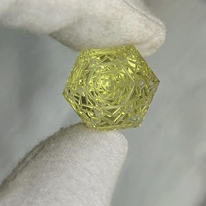 Carved Lemon Quartz Gemstone, Fancy Cut Loose Stone, 20 Ct - Etsy