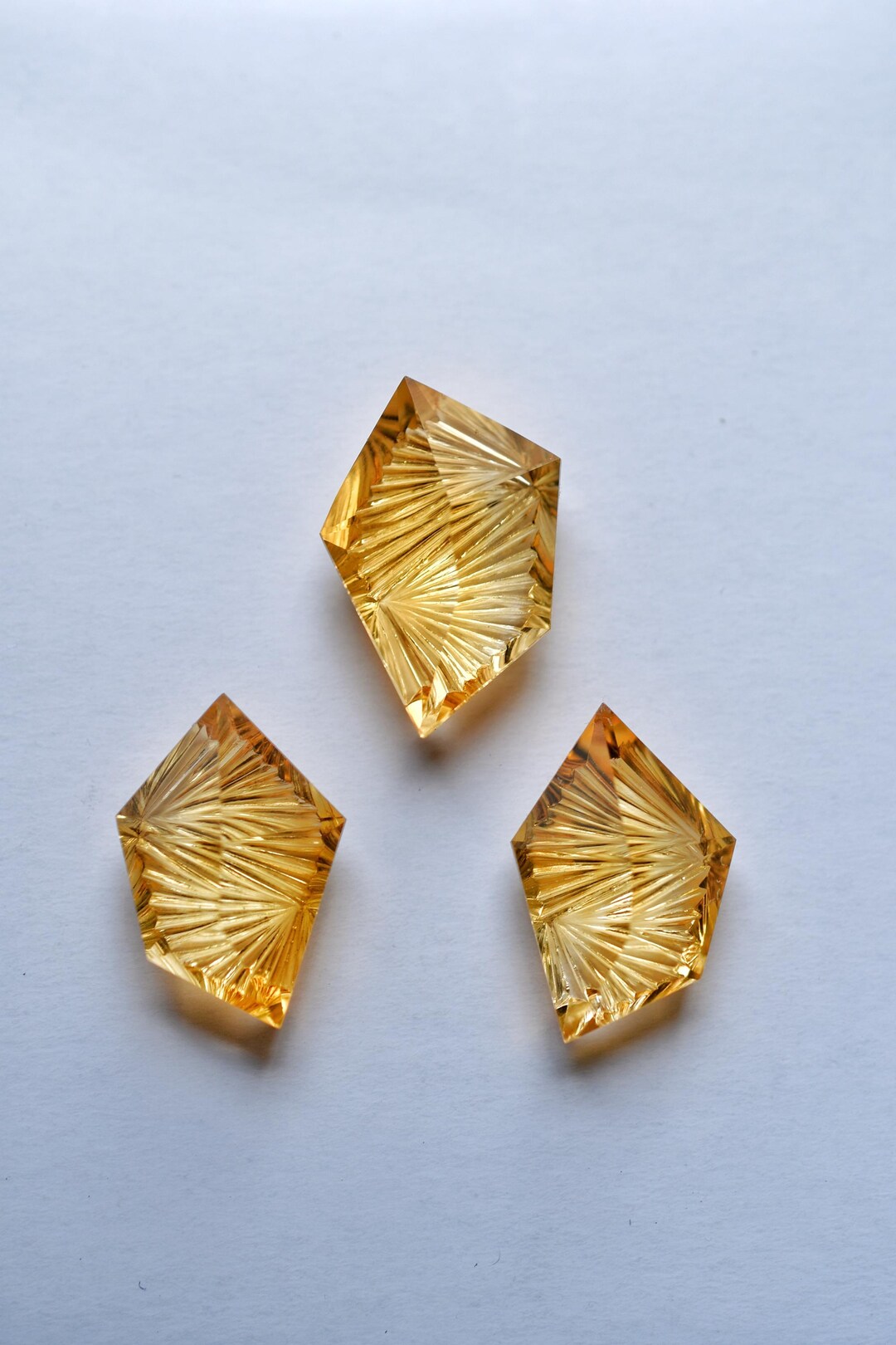 Fantasy Cut Gem, Citrine 13 Cts , Fantasy Cut Gem Ring, Fantasy Cut ...