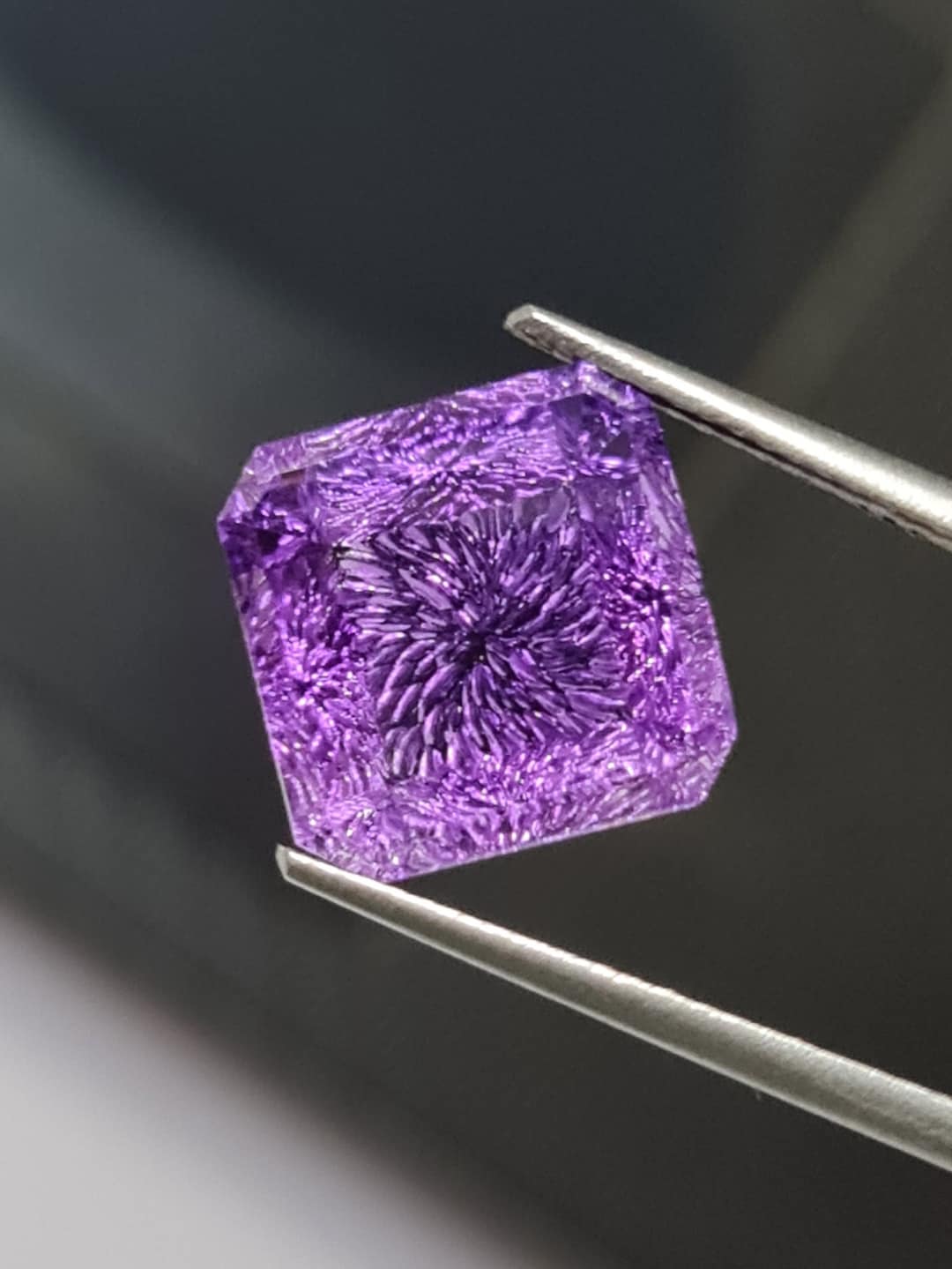 Fabulous Amethyst Handcarved Fantasy Cut Gemstone for Pendant - Etsy