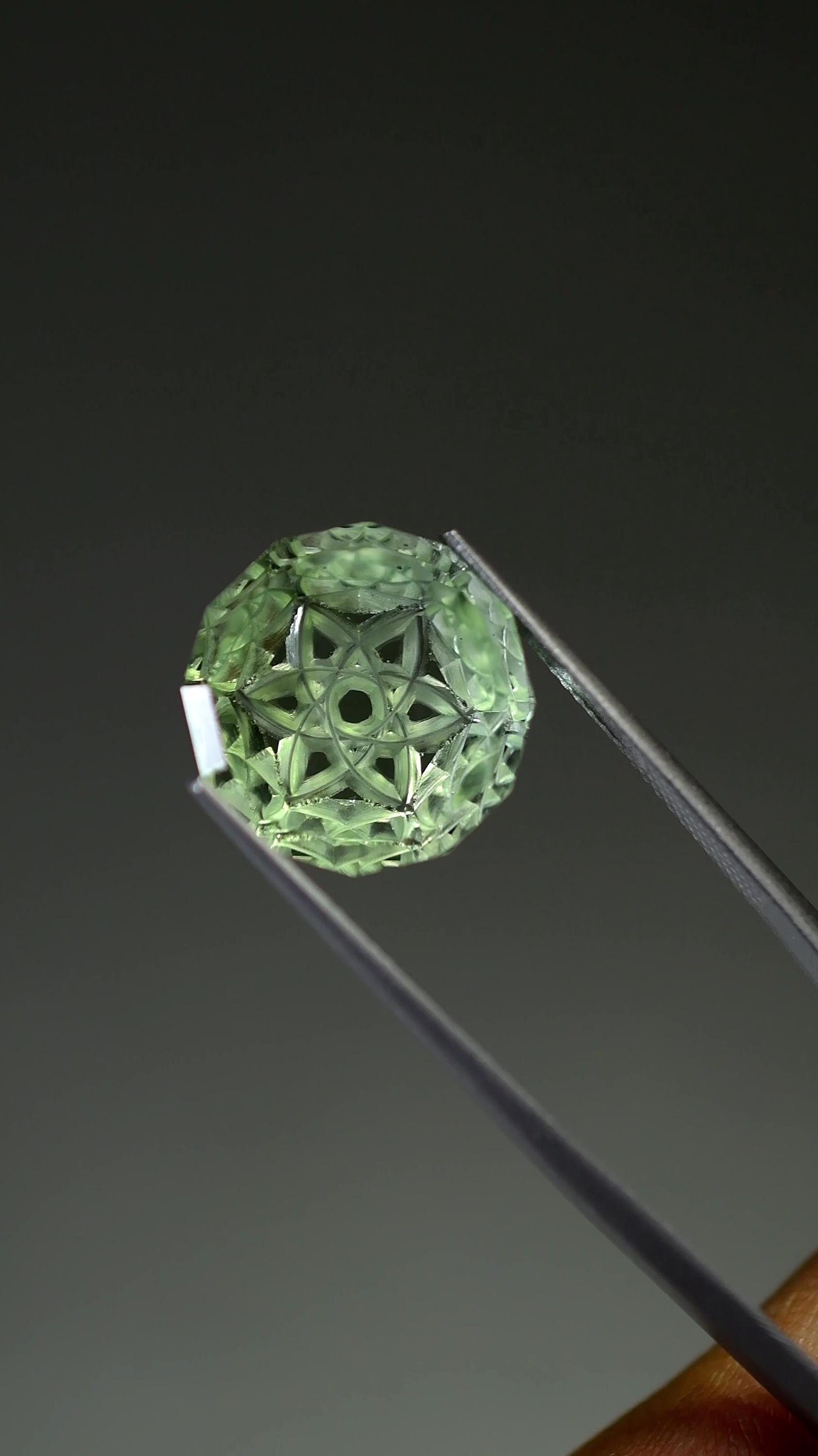 Fantasy Gemstone, Green Amethyst 10.5 Ct Fantasy Cut Gem Ring, Fantasy ...