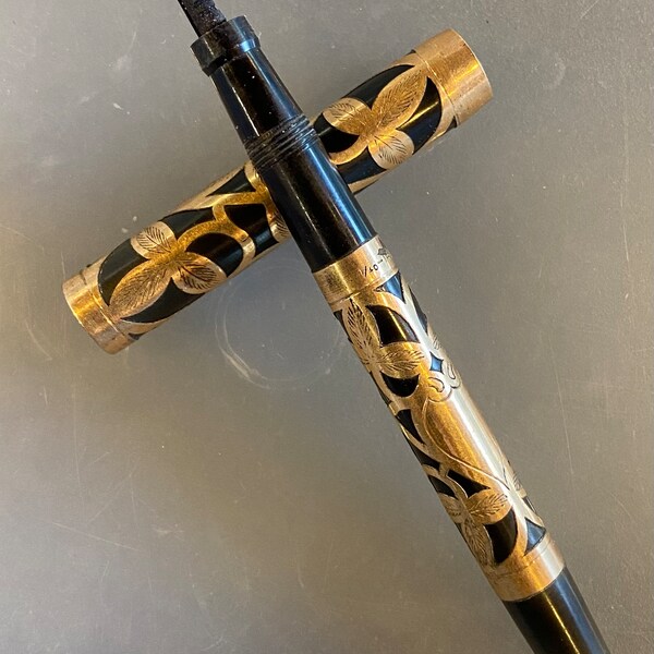 Antique Gold Fountain Pen - Etsy