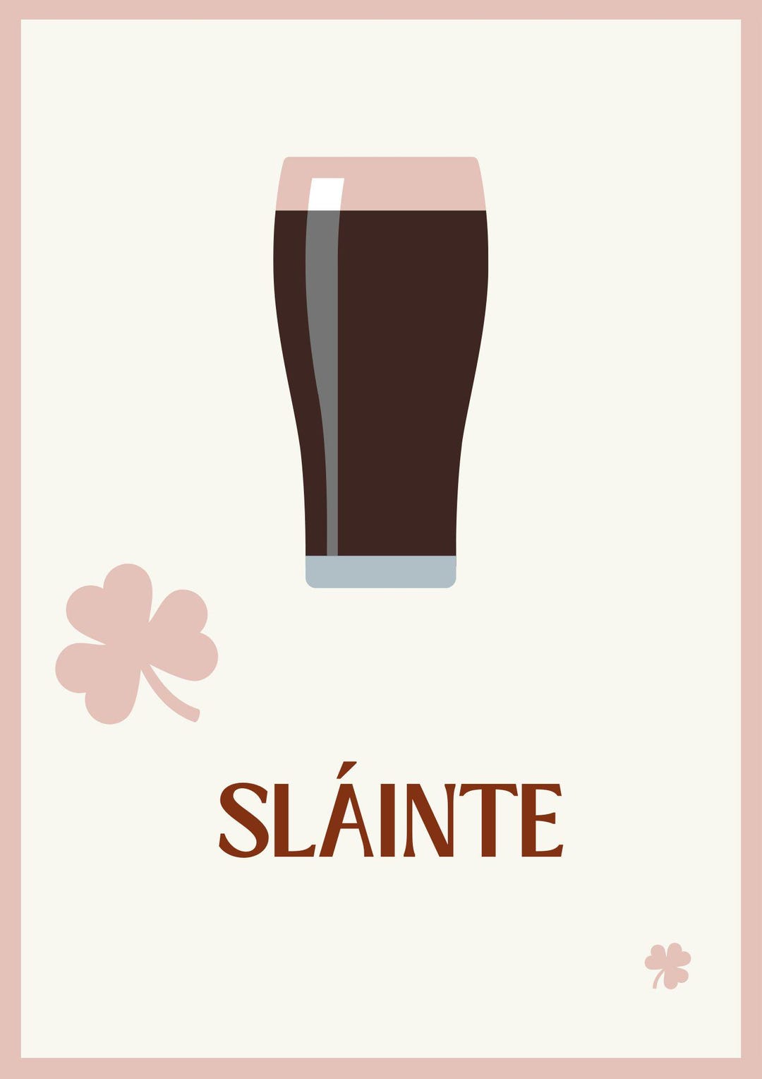 Slainte Irish Cheers Digital Download Poster - Etsy