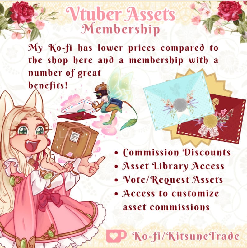 Vtuber Streaming Twitch Asset - Kpop Demon Hunters - Sajaboys - Set - Etsy