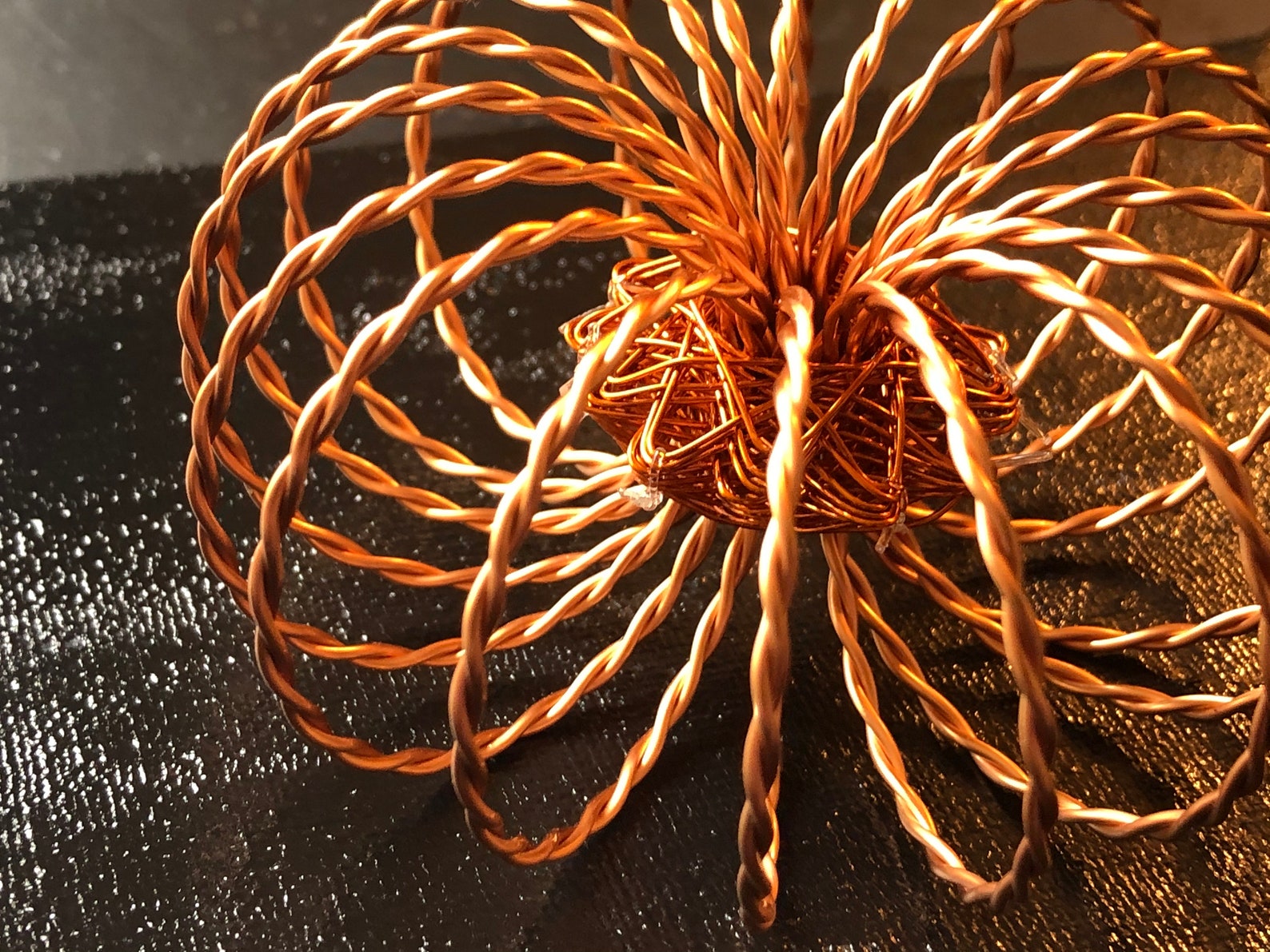 Copper Vortex Coil Torus Coil With Copper Starship Center - Etsy Australia