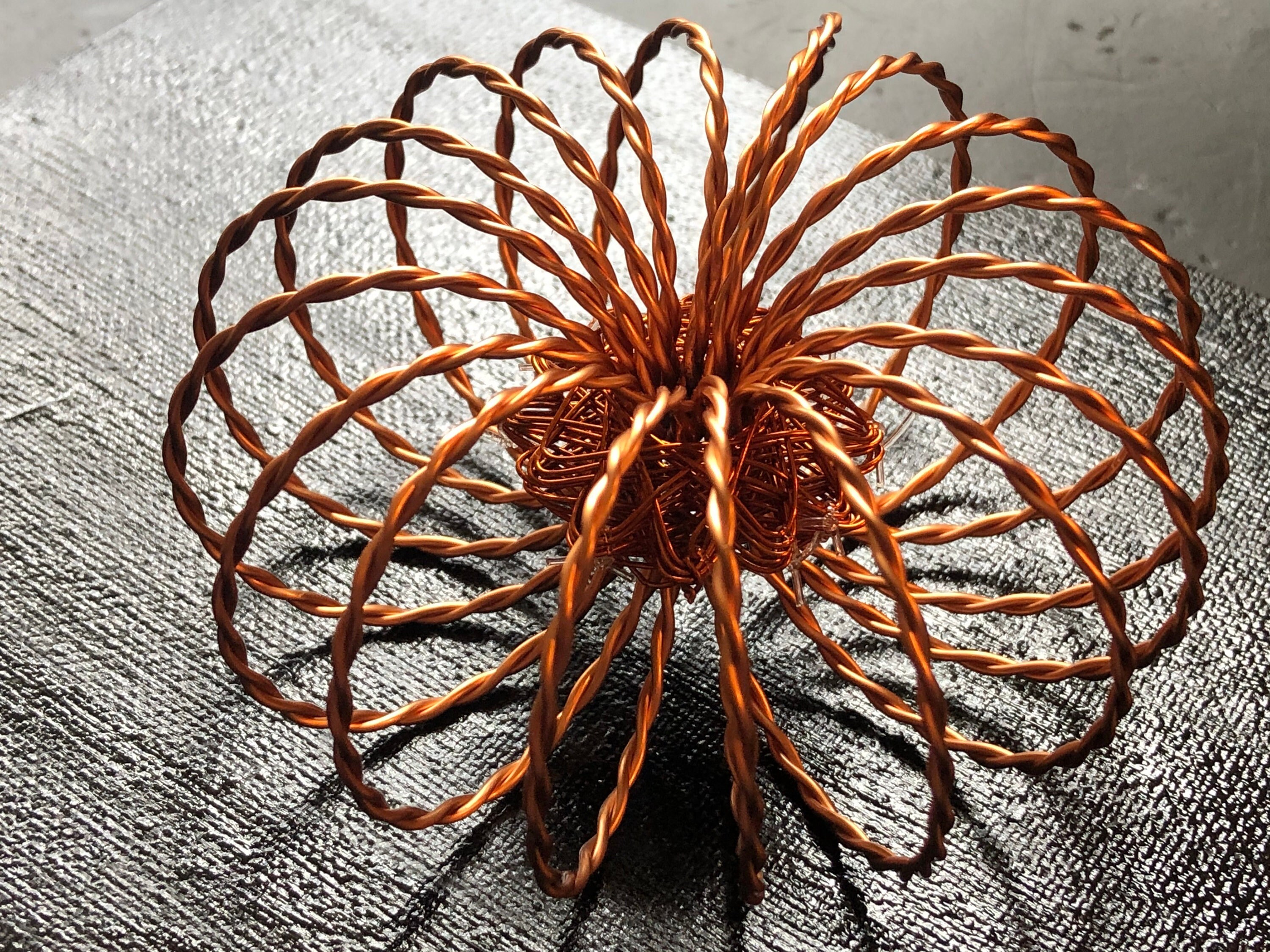 Copper Vortex Coil Torus Coil With Copper Starship Center - Etsy Australia