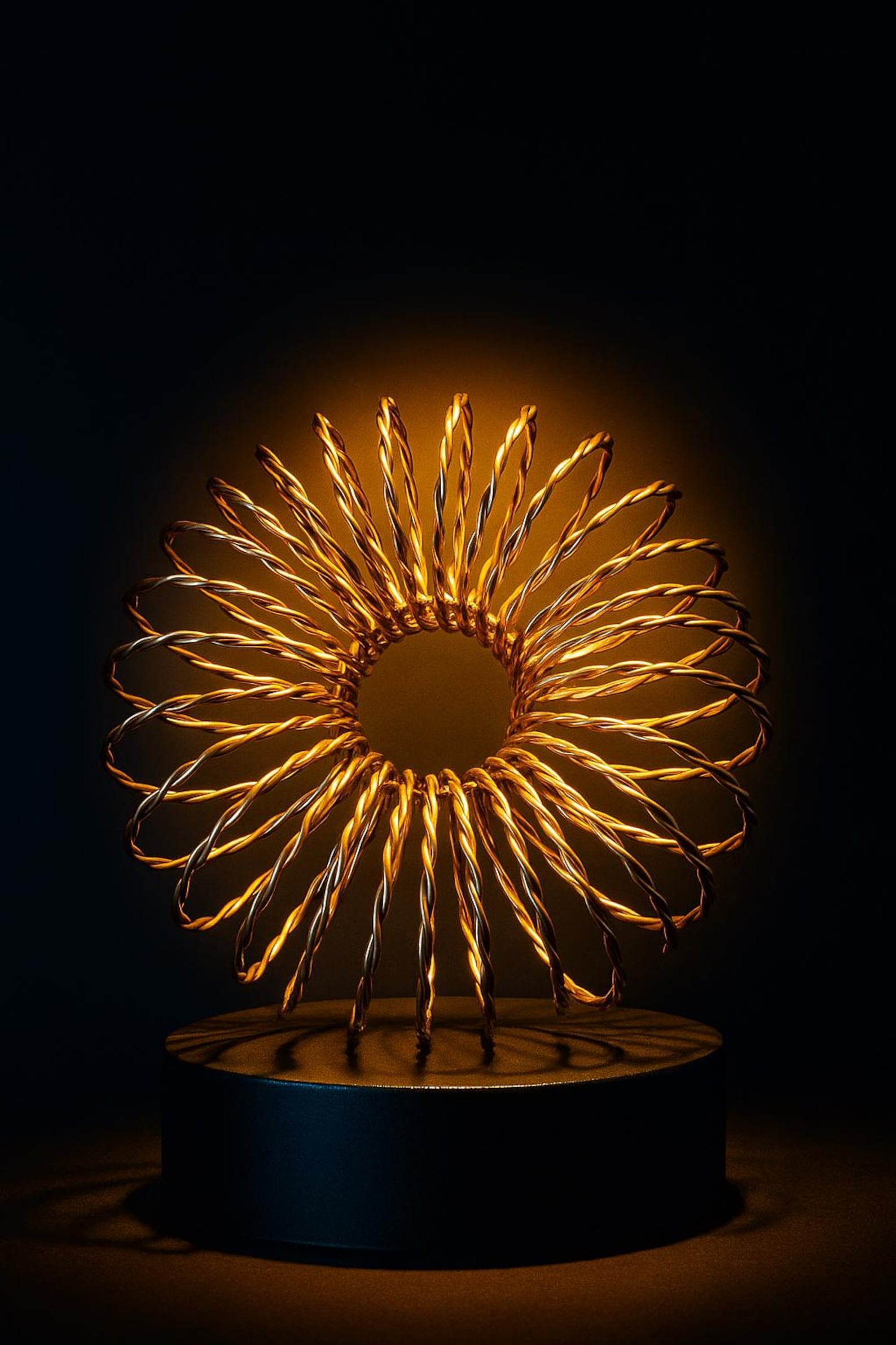 Copper Vortex Coil | Sacred Geometry Energy Tool for Meditation ...