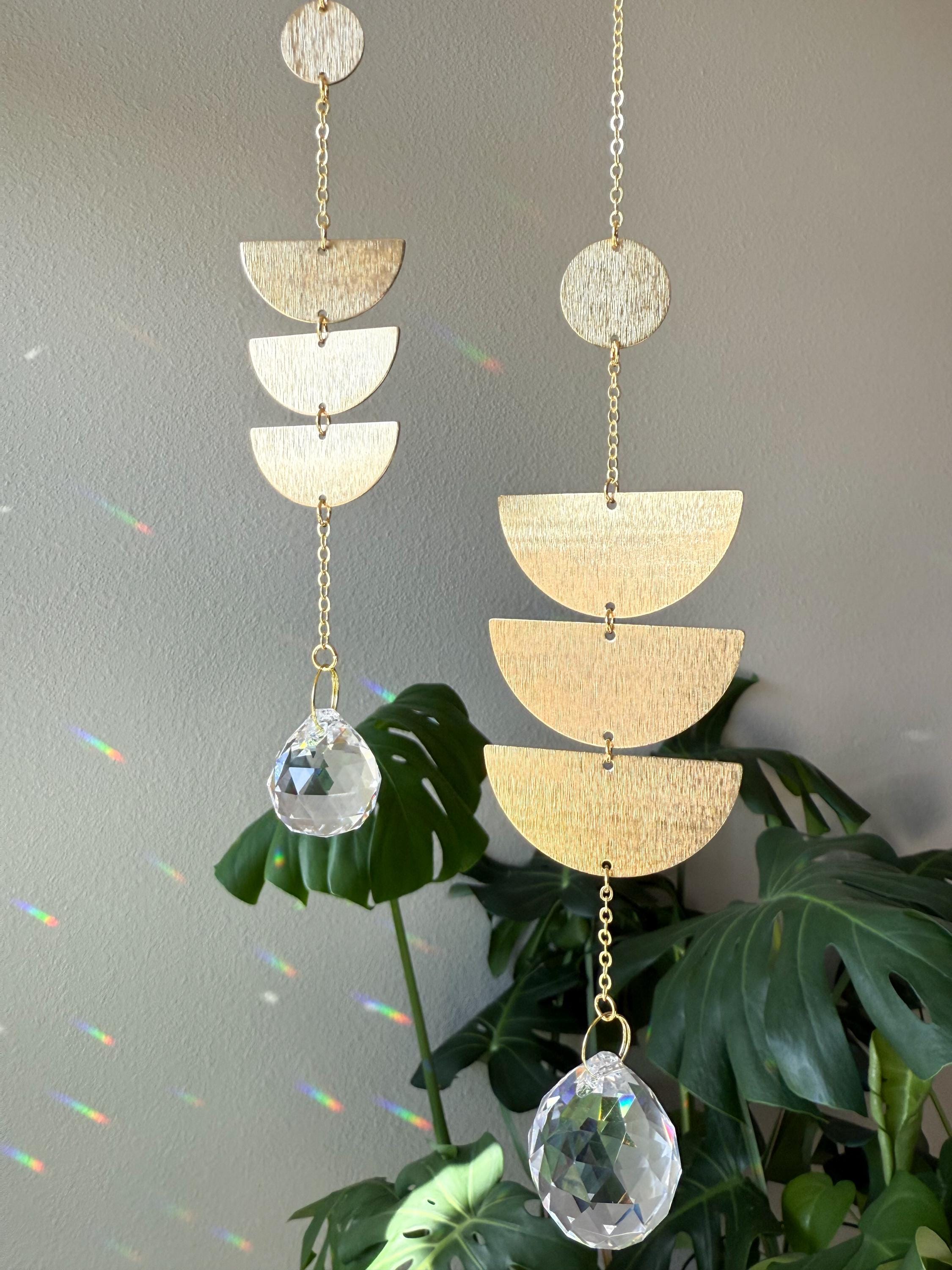 Midcentury Modern Suncatcher #2 - Rainbow Maker, Crystal Prism Sun ...