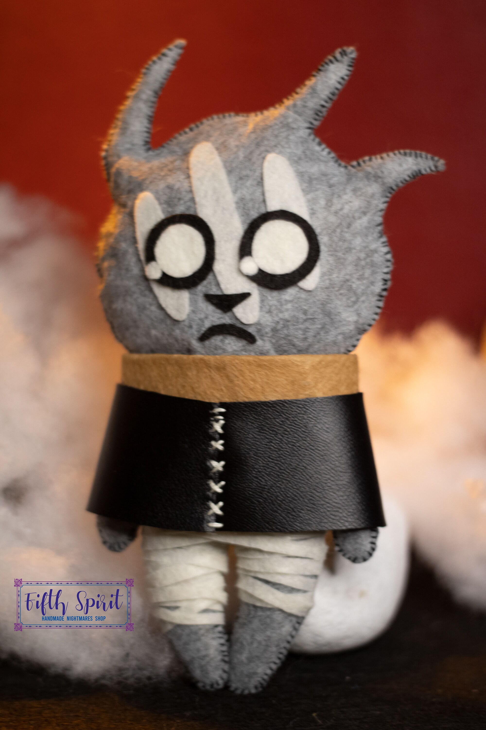 Dead by Daylight Baby Wraith Felt Doll Original Design - Etsy