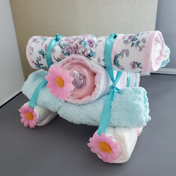 Airplane Diaper Cake - Etsy