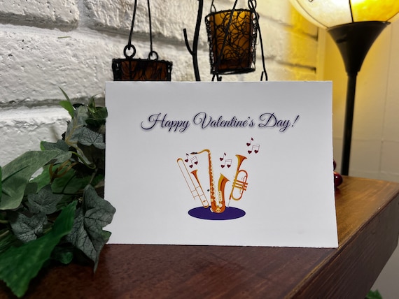 Valentines Cards Happy Valentine's Day Card for Your Marching Band ...